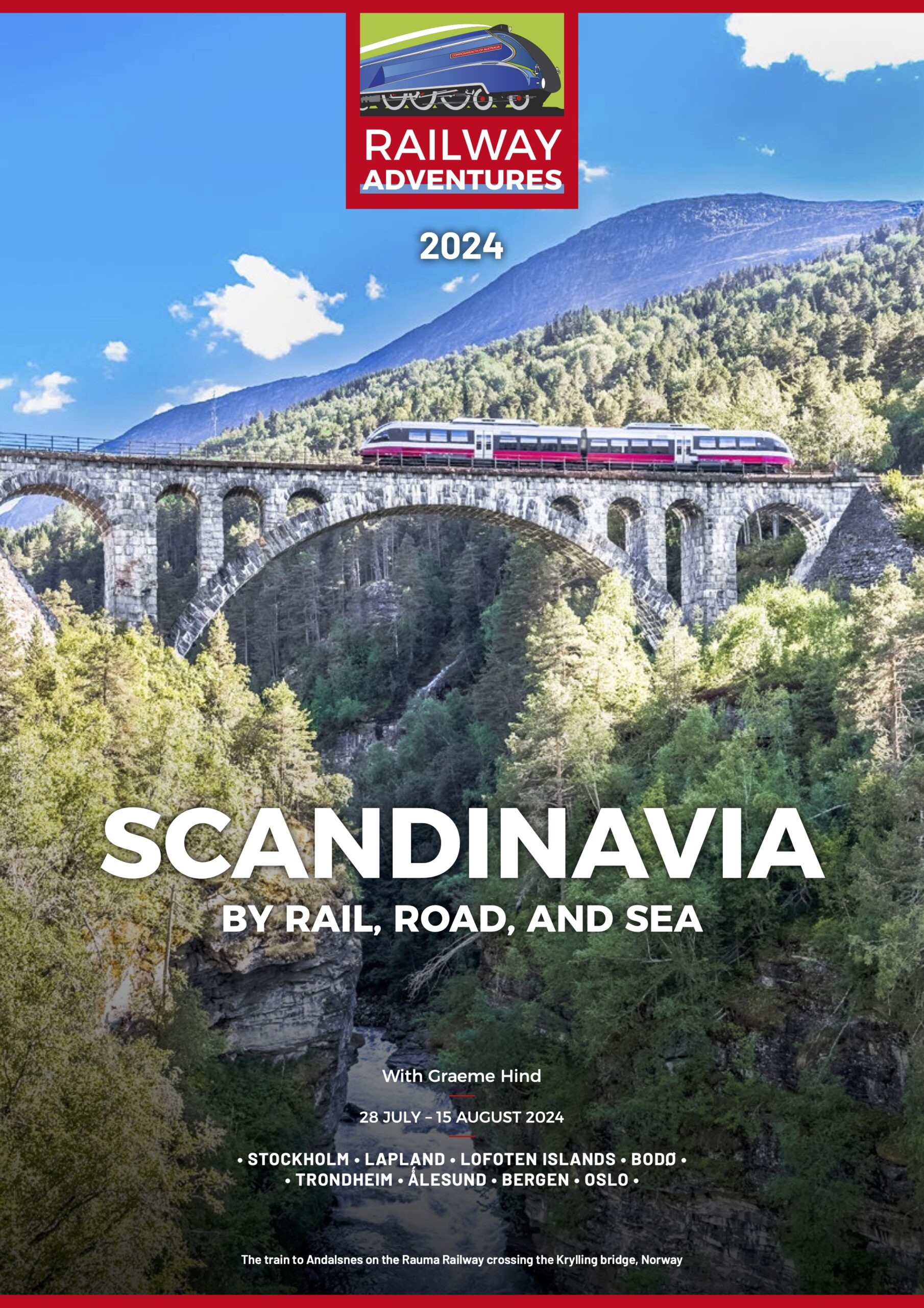 Railway Adventures: Escorted Train Holiday Packages for Over 50s